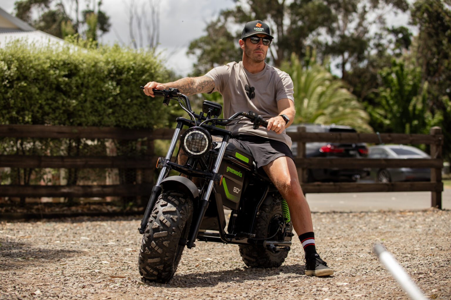 60V STEALTH Series Off-Road Mini Bike